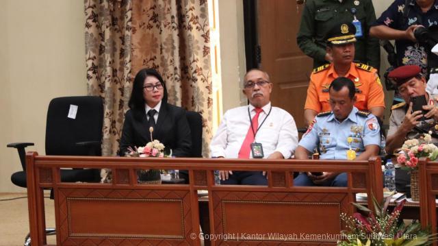 Kemenkum Sulut Hadiri Rapat Paripurna Penyerahan LHP BPK RI atas LKPD Tahun 2024 sekaligus ...